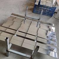 China Pipe Purge Sputtering Copper Steam Blowing Deflector Plate HRC≥45 for sale