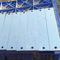 China Pipe Cleaning Iron Steam Blow Target Plate Silver Customized Size for sale