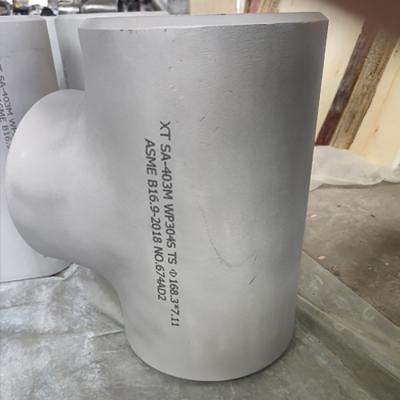 China DN15-DN100 Reducing Socket Pipe Fittings Stainless Steel Equal Tee Large Diameter for sale