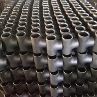 China ASTM Hot Press Forming Carbon Steel Equal Tee Butt Weld Steel Fittings Customized for sale