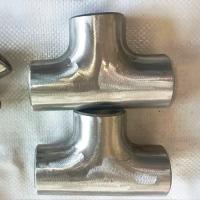 China 304 /316 Stainless Steel Seamless Pipe Tee for Shipbuilding Welding Connection for sale