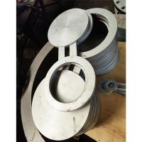China Forged Steel Flange 150-2500 Pressure Rating For Various Applications Silver Color Bolted Connection for sale