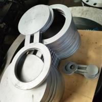 China Forged Steel Flange 150-2500 Pressure Rating For Various Applications Silver Color Bolted Connection for sale