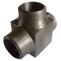 China ASME B16.11 Silver Plated Forged Three-Way Carbon Steel 2000LB-9000LB Pressure Rating for sale