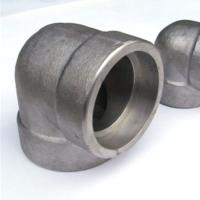 China ASME B16.11 Forged Elbow Fitting Socket / Thread Connection 1