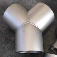 China Equal Diameter Y Tee Butt Welded Pipe Fittings 8 