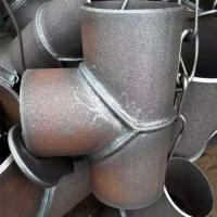 China Q345 Butt Welding National Standard Large Diameter Welding Tee Corrosion Resistance for sale