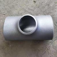 China UNS S31803 Seamless Equal Tee DN25-DN300 For Pipeline Engineering for sale