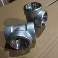 China ASME B16.11 Standard Hot-Dip Galvanized Socket Tee DN50 6000LB for sale