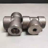 China ASME B16.11 Standard Hot-Dip Galvanized Socket Tee DN50 6000LB for sale