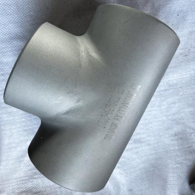 China Seamless Tee And High Pressure Tee Made Of OCr25Ni5Mo2 Duplex Stainless Steel Material for sale