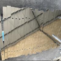 China Aluminum Target Plate For Pipeline Blowing Test Of Large Unit for sale