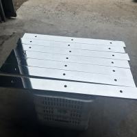 China Pressure Rectangle Steam Blowing Target Plate With Polished Surface for sale