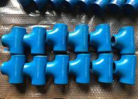 China ANSI B16.9 API 5L X52 TR Pipe Fittings Tees , Equal Tee Pipe Fitting for sale
