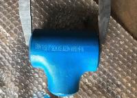 China ANSI B16.9 API 5L X52 TR Pipe Fittings Tees , Equal Tee Pipe Fitting for sale