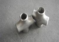 China Stainless Steel Pipe Cross 12 Inch ASME B16.9 DIN 2615 Equal Cross Fitting for sale