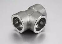 China EN10241 SCH160 A515 Threaded Pipe Fittings , Threaded Reducing Tee for sale