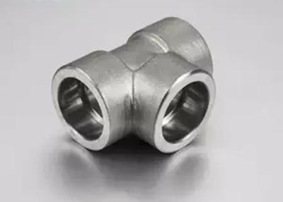 China EN10241 SCH160 A515 Threaded Pipe Fittings , Threaded Reducing Tee for sale