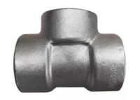 China EN10241 SCH160 A515 Threaded Pipe Fittings , Threaded Reducing Tee for sale