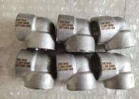 China MSS SP-83 9000LB Stainless Steel Threaded Socket Weld Pipe Elbow 1/2-4 Inch for sale