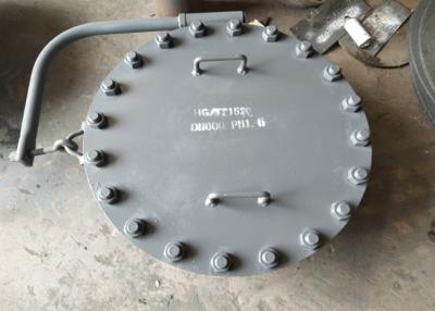 China Carbon Steel DN200 ASTM A106 60mm PN1.6 Manhole Flange for Tank Access for sale
