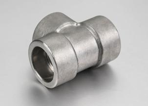 China ASME B16.11 Forged Steel Socket Weld Tee 6000LBS 1/8-1 Inch High Pressure Pipe Fitting for sale