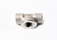 China ASME B16.11 Forged Steel Socket Weld Tee 6000LBS 1/8-1 Inch High Pressure Pipe Fitting for sale