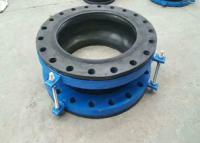 China DN450 Anti Seismic Black Rubber Soft Connection 4Mpa Flange Type for sale