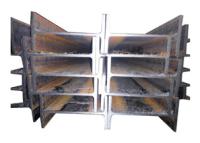 China A992 7mm S355JR Steel Beams Columns , Structural Steel Columns for sale