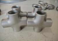 China Stainless Steel 4 Way Cross Pipe Fitting ASTM A403 WP304 Sch10 Seamless for sale
