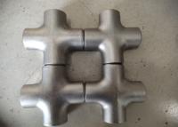 China Stainless Steel 4 Way Cross Pipe Fitting ASTM A403 WP304 Sch10 Seamless for sale