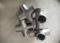 China Stainless Steel 4 Way Cross Pipe Fitting ASTM A403 WP304 Sch10 Seamless for sale