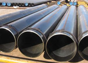 China Black Q345 ERW 24 Inch Seamless Carbon Steel Pipe 21.3-406.4mm OD 1.2-20mm WT for sale