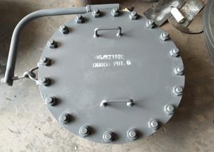China WP304 Stainless Steel Manhole Flange 600mm Diameter for Boiler Tank Maintenance for sale