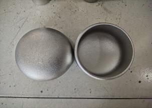 China ASME B16.9 TP304 Stainless Steel Pipe Cap 80 Inch DN2000 Pipe Fittings for sale