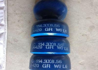 China SCH BSPT ASTM A420 6 Inch WPL6 Butt Weld End Cap for sale