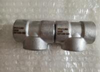 China MSS SP-83 CL3000 Forged Pipe Fittings Tee 1/2-4 Inch BSP Stainless Steel for sale
