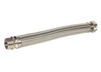 China 4 Inch Welded DN20 Braided Flexible Metal Hose Stainless Steel 500C 25 Bar for sale