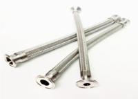 China 4 Inch Welded DN20 Braided Flexible Metal Hose Stainless Steel 500C 25 Bar for sale