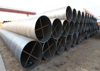 China API 5L Q235B 1200mm Spiral Welded Steel Pipe SSAW Carbon Steel Pipe for Oil Gas Water for sale