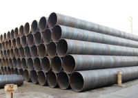 China API 5L Q235B 1200mm Spiral Welded Steel Pipe SSAW Carbon Steel Pipe for Oil Gas Water for sale