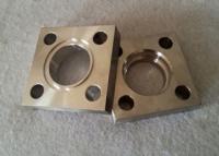 China SCH40 PN400 Rectangular 4 Bolt Forged Steel Flanges , Hydraulic Square Flanges for sale