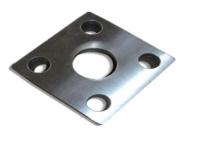 China SCH40 PN400 Rectangular 4 Bolt Forged Steel Flanges , Hydraulic Square Flanges for sale