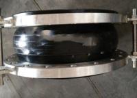 China EPDM Flexible Rubber Expansion Joint Flanged Connector DN32-700 1.0-2.5 Mpa for sale