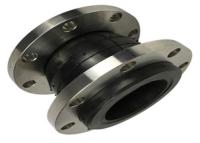 China EPDM Flexible Rubber Expansion Joint Flanged Connector DN32-700 1.0-2.5 Mpa for sale