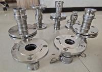 China F304 Stainless Steel C Type Flange Quick Coupling 1/2-6 Inch Fluid Pipe Connection for sale