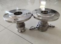 China F304 Stainless Steel C Type Flange Quick Coupling 1/2-6 Inch Fluid Pipe Connection for sale