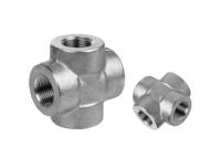 China A182 Stainless Steel Equal Socket Weld Cross 3000LB Pipe Fitting 1/2 Inch for sale