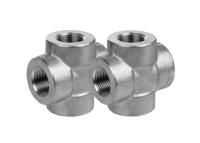 China A182 Stainless Steel Equal Socket Weld Cross 3000LB Pipe Fitting 1/2 Inch for sale