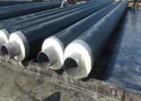 China Pre-Insulated Steel Pipe Polyurethane Foam Insulation HDPE Jacket DN25-DN1400 for sale